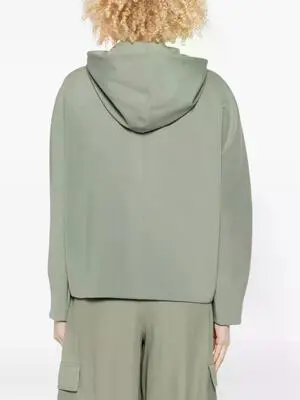 Max Mara Paneled Long-sleeve Hoodie