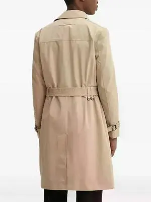 Hugo Double-breasted Belted Trench Coat
