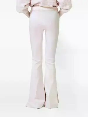 SA SU PHI Silk Blend Flared Trousers