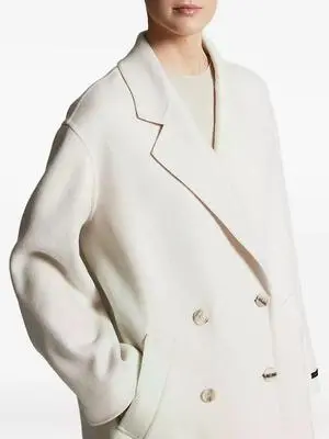Peserico Double-breasted Wool Coat