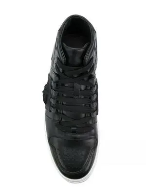 Versace Medusa Hi-top Sneakers - Black