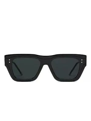 Thom Browne Rectangle-frame Sunglasses - Black