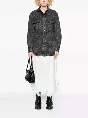 GOLDEN GOOSE Brushed-effect Shirt