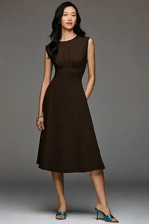 Maeve Sabe Knit Midi Dress - Java