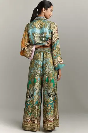 ALEMAIS Clemenza Silk Pants