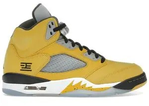 JORDAN Jordan 5 Retro Tokyo T23 High Top Sneakers Yellow
