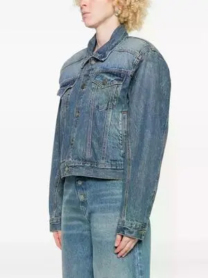 HAIKURE Button-fastening Denim Jacket