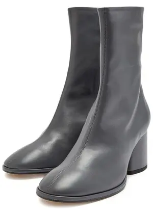 AeydĒ Ayla 55 Leather Ankle Boots