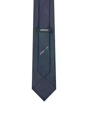 Zegna Silk Neck Tie - Blue