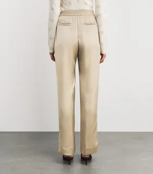 Max & Co. Satin Straight Trousers