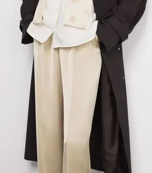 Max & Co. Satin Straight Trousers