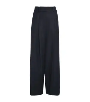 Max Mara Stretch Wool Trousers