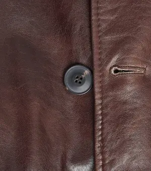 Max & Co. Leather Trench Coat