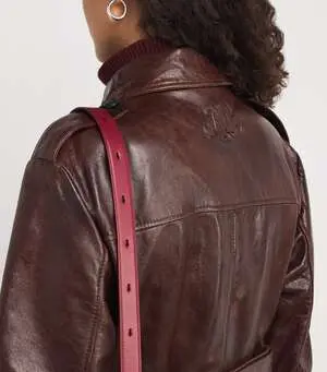 Max & Co. Leather Trench Coat