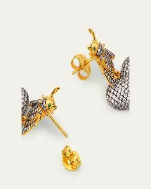 Begum Khan Baby Bee Mon Amour Dangle Earrings