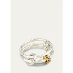 SPINELLI KILCOLLIN Acacia Sg Gris Three-link Ring - Multi