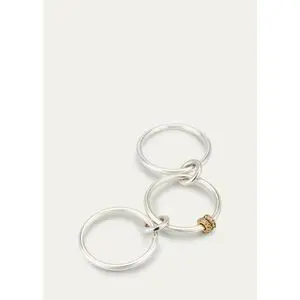 SPINELLI KILCOLLIN Acacia Sg Gris Three-link Ring - Multi