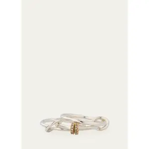 SPINELLI KILCOLLIN Acacia Sg Gris Three-link Ring - Multi