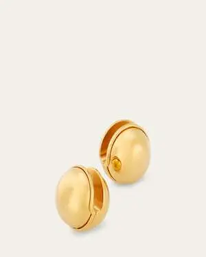 Alaïa Spherical Stud Earrings - Or