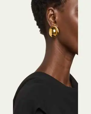 Alaïa Spherical Stud Earrings - Or