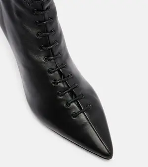 Jacquemus Leather Ankle Boots