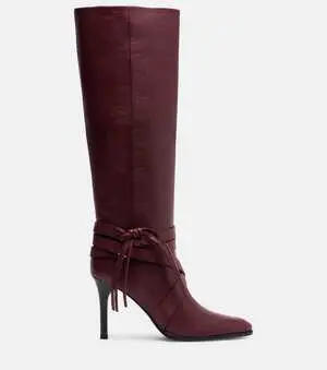Isabel Marant Analui 90 Leather Knee-high Boots