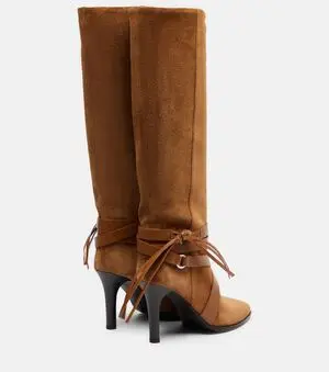 Isabel Marant Analui 90 Suede Knee-high Boots