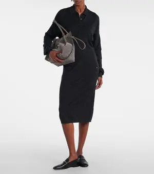TOD'S Wool And Silk Polo Dress
