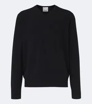 ALLUDE Wool And Cashmere Sweater - Black