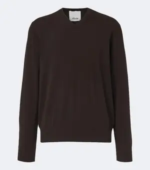 ALLUDE Wool And Cashmere Sweater - Brown