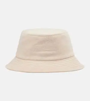 Jacquemus Wool Bucket Hat - Beige