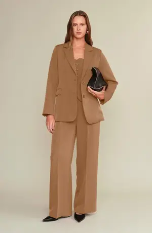 Deluc Straight Leg Pants - Camel