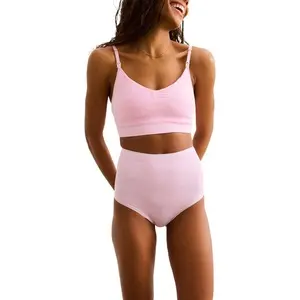 Hatch Collection The Seamless Belly Brief - Pink Lemonade