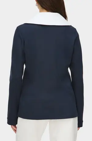 ALIGNE Tam Ponte Jacket With Contrast Collar