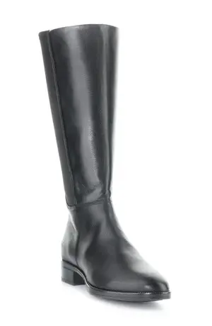 BOS. & CO. Aero Waterproof Knee High Boot - Black Feel/trico
