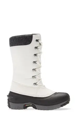 BAFFIN Jess Waterproof Mid-calf Boot - Black/white