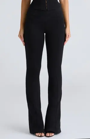 House Of Cb Fitted Bootcut Ponte Pants