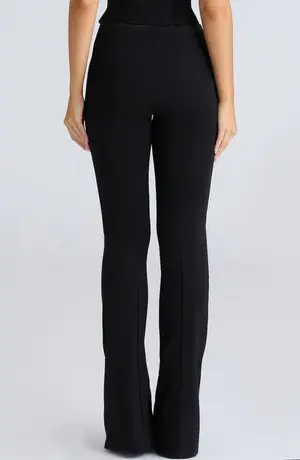 House Of Cb Fitted Bootcut Ponte Pants