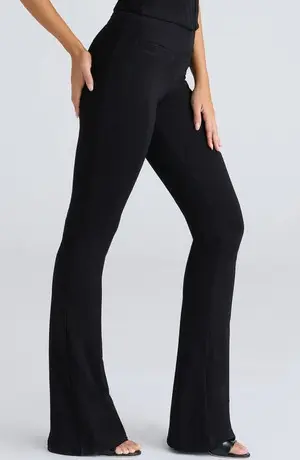 House Of Cb Fitted Bootcut Ponte Pants