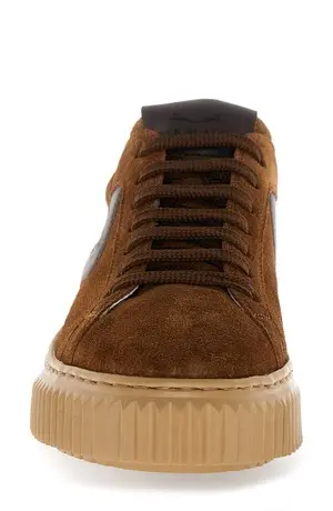 VOILE BLANCHE Lipari Lace-up Sneakers - Brown