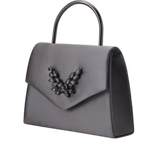 LADY COUTURE Evening Handbag - Pewter