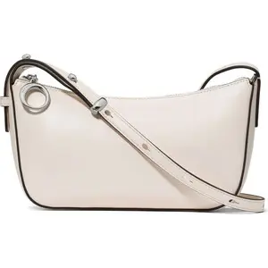 Cream Leather Cross Body Bags