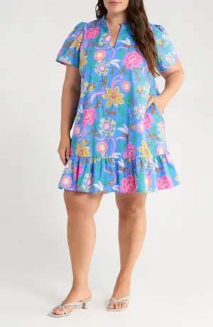 SUGARLIPS Printed Shift Dress