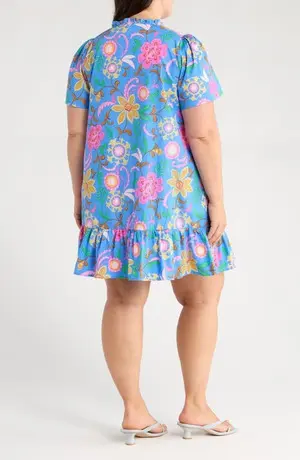 SUGARLIPS Printed Shift Dress
