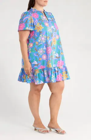 SUGARLIPS Printed Shift Dress