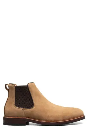 Florsheim Plain Toe Chelsea Boot - Mocha
