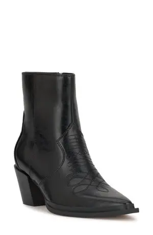 Jessica Simpson Helvona Pointed Toe Bootie - Black