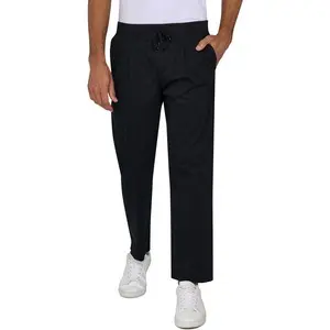 BROOKLYN BRIGADE Solid Drawstring Pants - Black