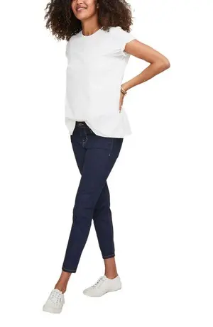 Hatch Collection Luxe Nursing Tee - White