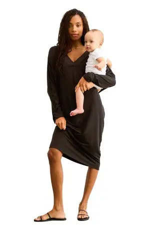 Hatch Collection The Visitor Dress - Black